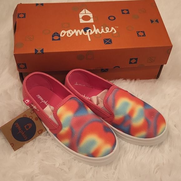 oomphies | Shoes | Oomphies Kids Tye Dye Slip On Shoe Nwt | Poshmark